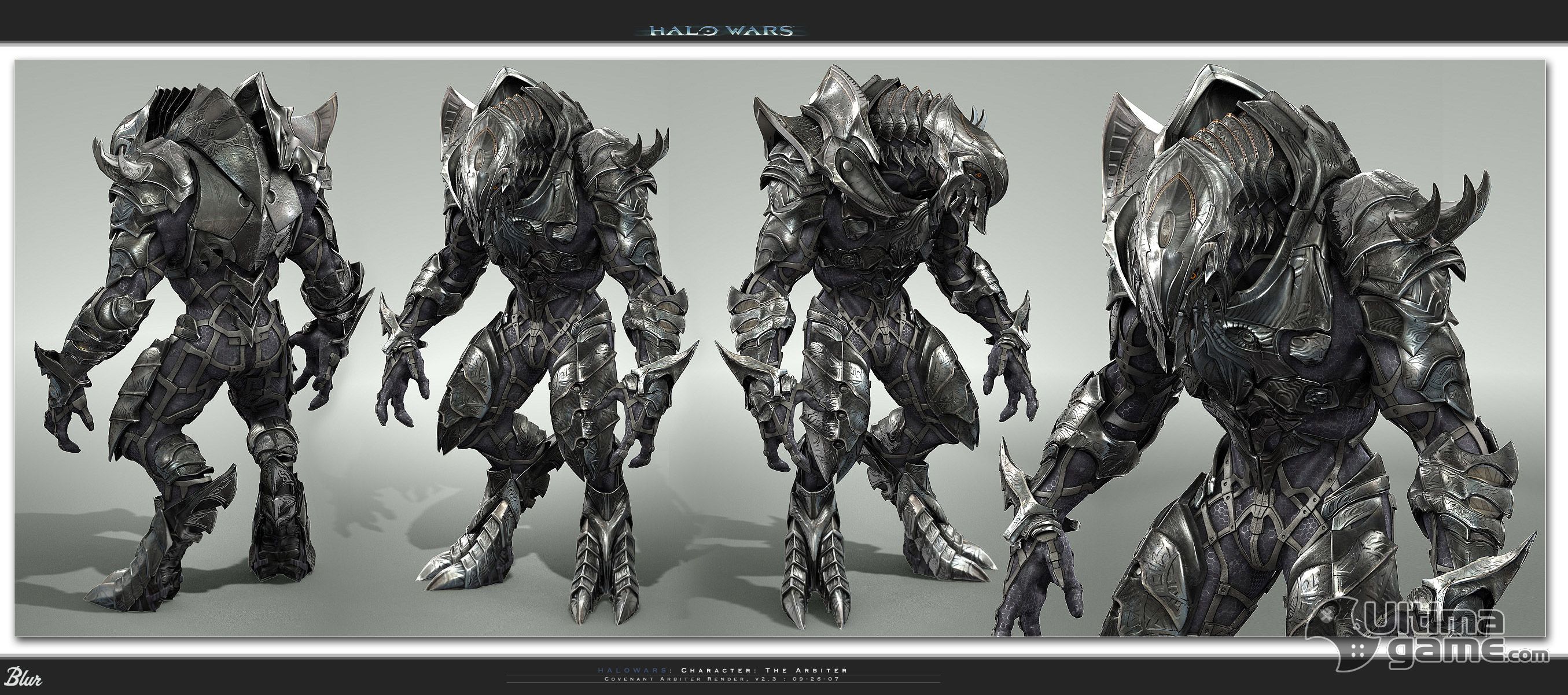 The Early Arbiter Design From Halo Wars Looks A Lot Like The Arbiter In Halo 5 Rhalo